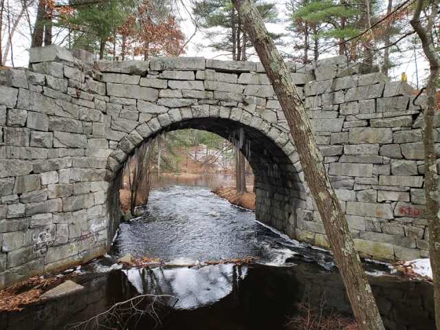 Large Stone Arch Bridge